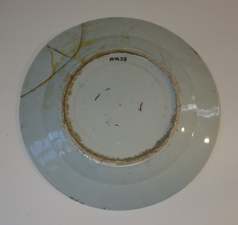 History:Collection:Three Large Canton Plates | Joel Lane Museum House