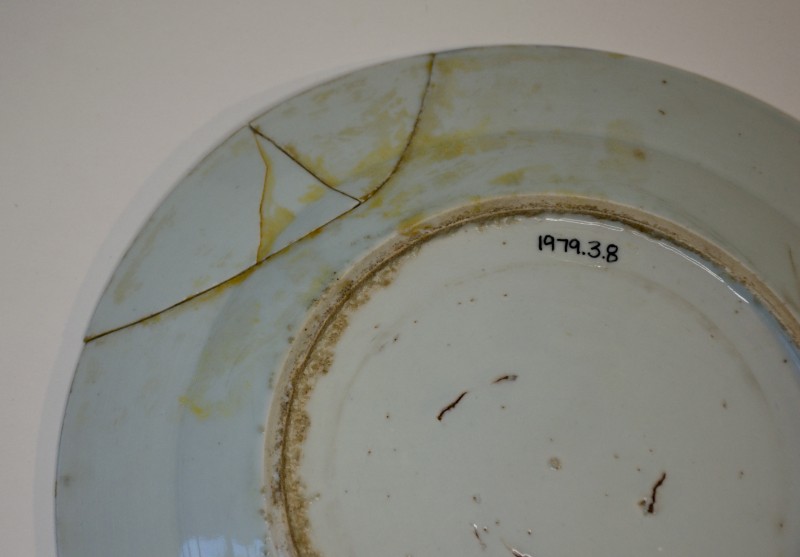 History:Collection:Three Large Canton Plates | Joel Lane Museum House